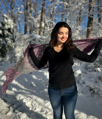 Ravelry: Amethyst Ambition Shawl pattern by Tanis Gray