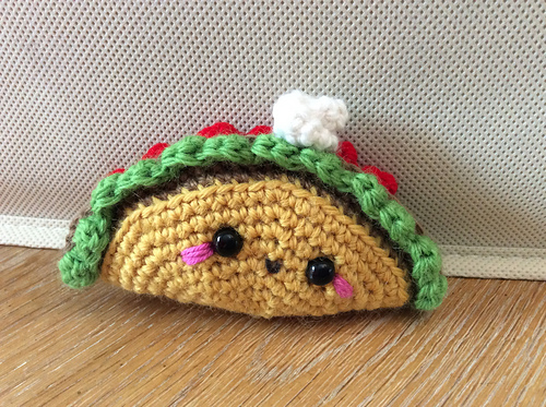 Ravelry: Happy Little Taco pattern by Melissa's Crochet Patterns