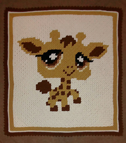 Ravelry: Giraffe Graph pattern by Tanya Wallace