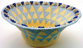 Ravelry: Beaded Basket pattern by Carol Ventura