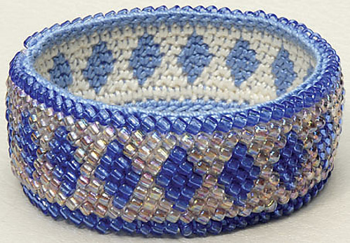 Ravelry: Bead Diamond Bracelet pattern by Carol Ventura