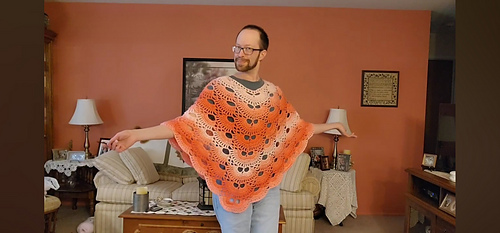 Ravelry: Virus Stitch Poncho pattern by Fiber Spider