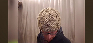 Ravelry: Cabled Diamond Hat pattern by Fiber Spider