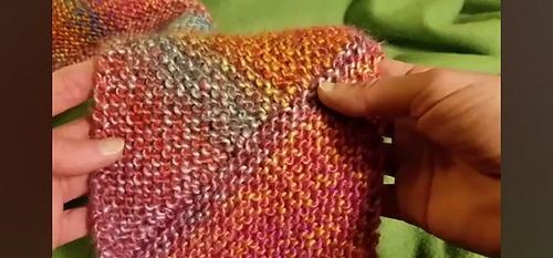 Ravelry: Multidirection Diagonal Scarf pattern by Fiber Spider