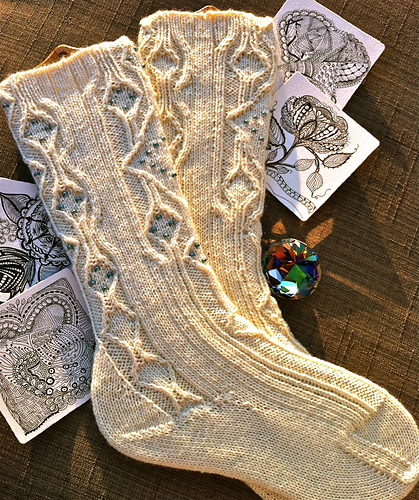 Ravelry: Diamonds On the Soles of Her Shoes pattern by Heidi Nick