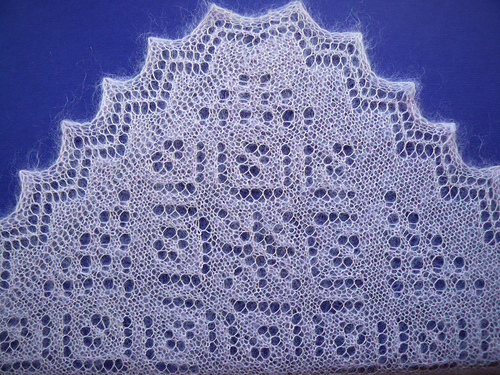 Ravelry: White Snow triangle pattern by Svetlаnа Loginovа