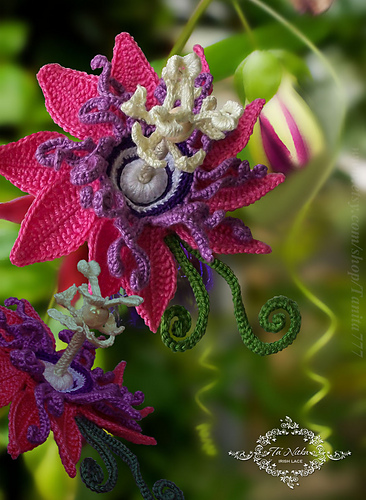 Ravelry: Tashatan740's Pattern Passion Flower 3d Crochet Photo Tutorial ...