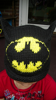 Ravelry: Batman hat pattern by Tatiana Braasch