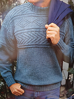 Ravelry: Man's gansey pattern by Australian Wool Corporation