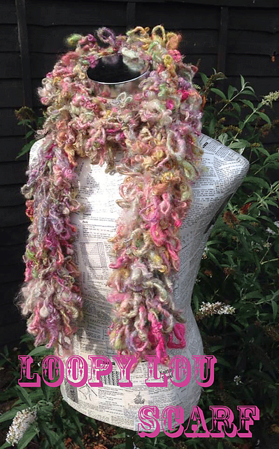 Ravelry: Loopy Lou Boa pattern by TaylorMade yarns