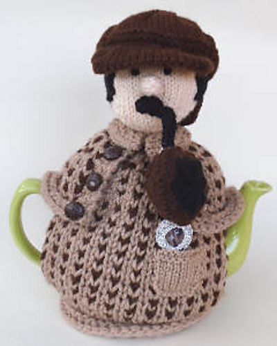 Ravelry: Sherlock Holmes Tea Cosy pattern by Susan Cowper