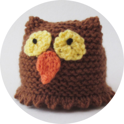 Ravelry: January Owl Chocolate Orange Cosy pattern by Susan Cowper