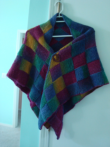 Ravelry: Tunisian Entrelac Shawl pattern by Hayley Joanne Robinson