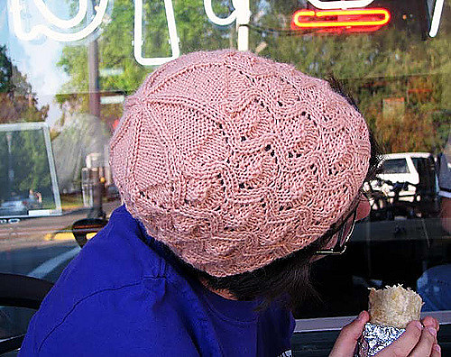 Ravelry: Wavy Cable Lace Hat pattern by Mathilde Eline Norholm