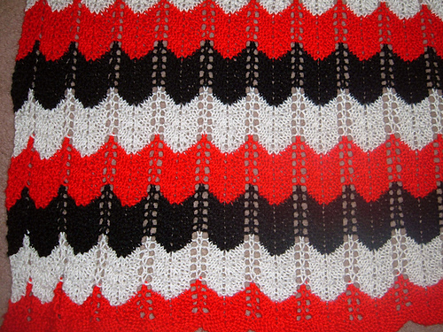 Ravelry: Knitted Baby Blanket pattern by Bridget Landry