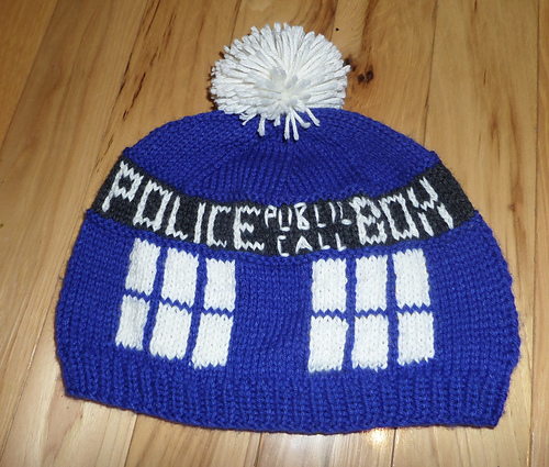 Ravelry: TARDIS hat pattern pattern by Kristin Tefft