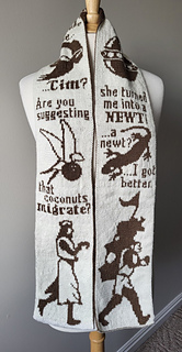 Ravelry: The Holy Grail of Scarves (Monty Python KNIT) pattern by Tess ...