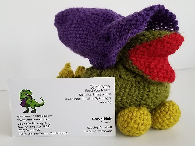 Ravelry: TexasGabi's TURTLE Hexagon Pin Loom: Dino Gnome