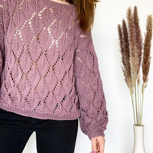Ravelry: Leaf Sweater pattern by Melanie Reinert