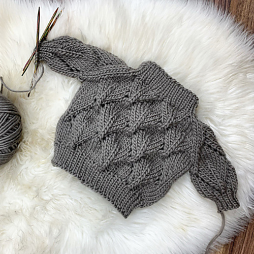 Ravelry: Leaf Sweater Kids Edition pattern by Melanie Reinert