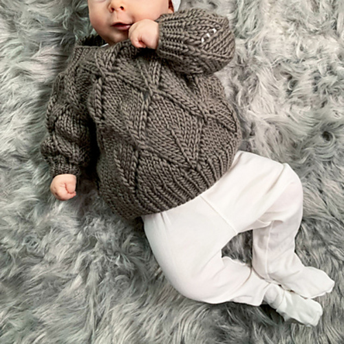 Ravelry: Leaf Sweater Kids Edition pattern by Melanie Reinert