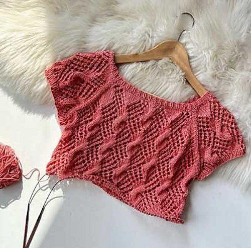 Ravelry: Sand Waves Tee pattern by Melanie Reinert