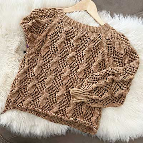 Ravelry: Sand Waves Sweater pattern by Melanie Reinert