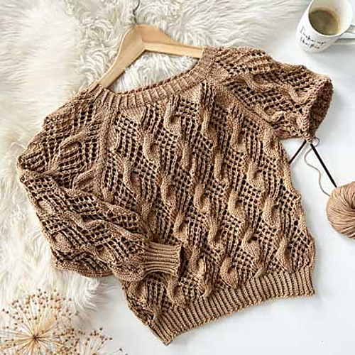 Ravelry: Sand Waves Sweater pattern by Melanie Reinert