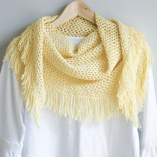 Ravelry: Festival Fringe Scarf pattern by Dawn Curran