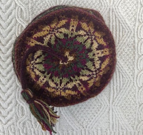 Ravelry: Autumn Sunset Fair Isle Hat pattern by Lisa Sewell