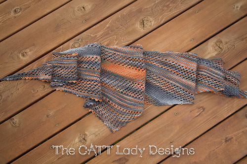 Ravelry: The Twinsies Shawl pattern by Andrea Choate