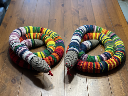 Ravelry: Temperature Snake pattern by Carrey Reynolds