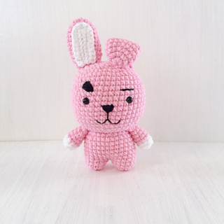 Ravelry: BT21 Cooky ( pink rabbit ) pattern by Mitch Agot