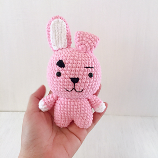 Ravelry: BT21 Cooky ( pink rabbit ) pattern by Mitch Agot