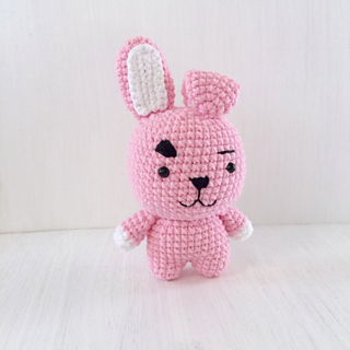 Ravelry: BT21 Cooky ( pink rabbit ) pattern by Mitch Agot