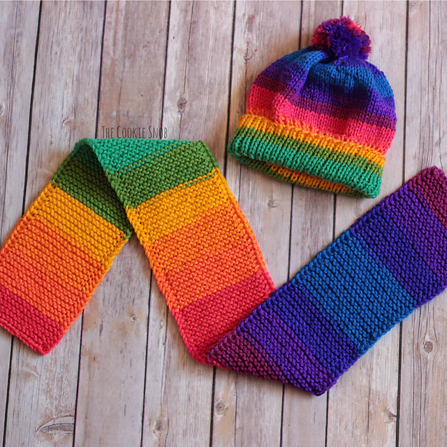 Ravelry: Simplest Striped Scarf pattern by Erin Sharp