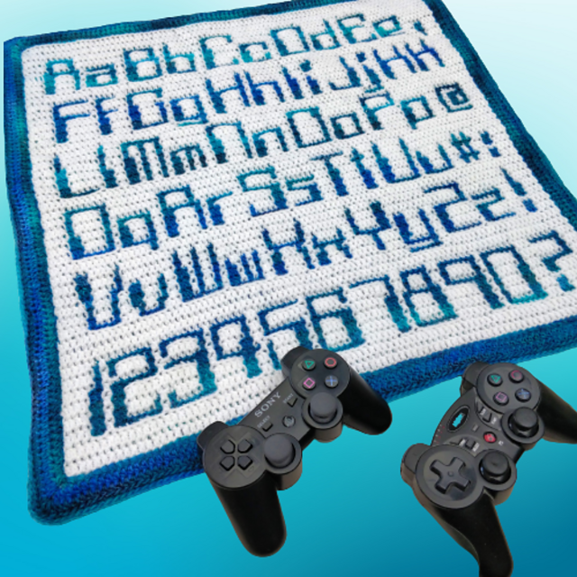 Ravelry: Computer Console Alphabet pattern by Pippa Everett