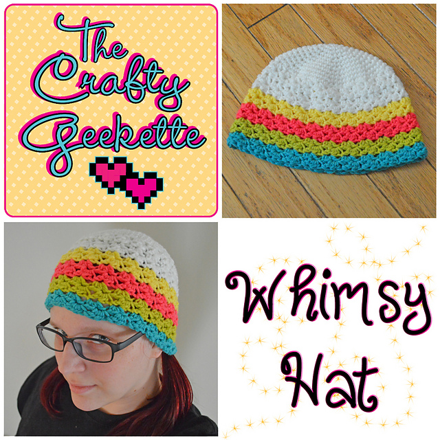 Ravelry: Whimsy Hat pattern by The Crafty Geekette