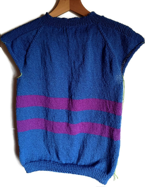 Ravelry: TheCraftyTyke's Blue & Purple Jumper