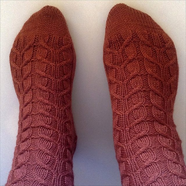 Ravelry: TheCraftyTyke's Rowan Moon Socks