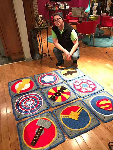 Ravelry: Action Basic Square pattern by Michael Sellick