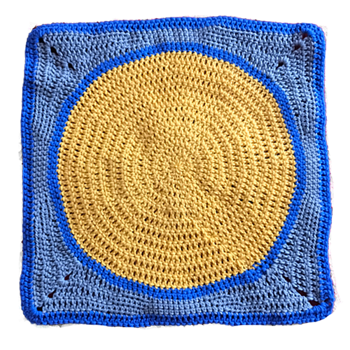 Ravelry: Action Spotlight Square pattern by Michael Sellick