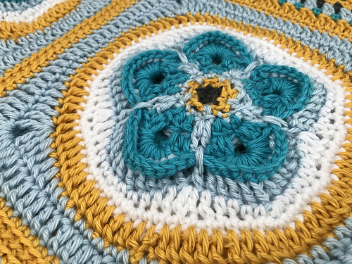 Ravelry: Forget Me Not Afghan pattern by Michael Sellick