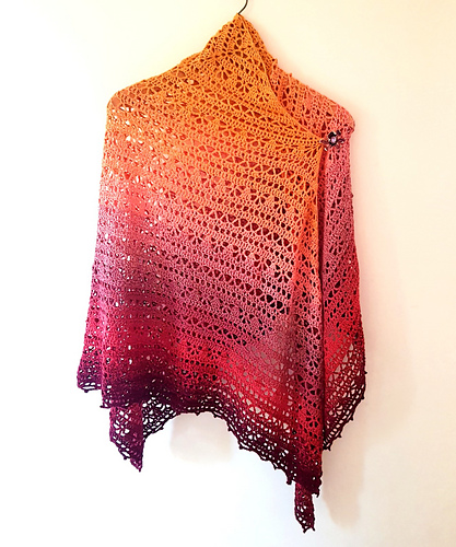 Ravelry: Awakening Shawl pattern by The Crochet Fix
