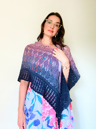 Ravelry: High Tea Shawl pattern by The Crochet Fix
