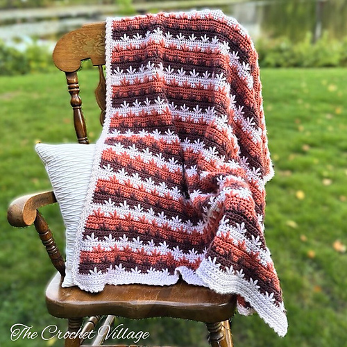 Ravelry: Mayflower Throw Blanket pattern by The Crochet Village