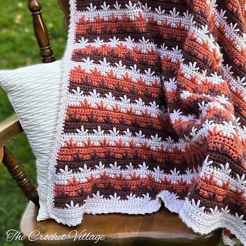 Ravelry: Mayflower Throw Blanket pattern by The Crochet Village