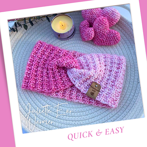Ravelry: Juliette Ear Warmer pattern by The Crochet Village
