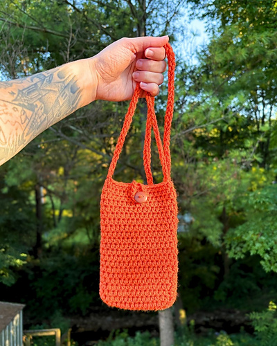 Ravelry: Festival Phone Bag pattern by The Disco Loop