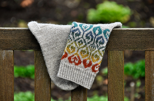 Ravelry: Colours of Norway Socks pattern by The Dutch Sheep